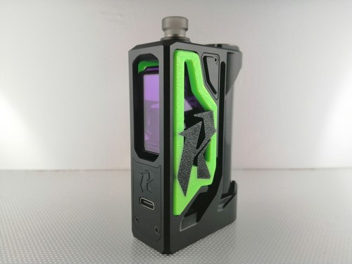 RIFT AIO panels full 2 part set 3D printed in Neon Green with Black ...