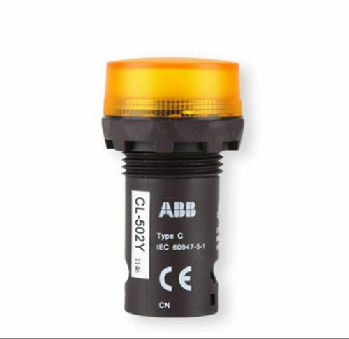 one new ABB CL-502Y Yellow Pilot Light Indicator spot stock / | eBay