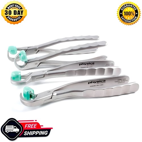Dental Extraction Physics Forceps Standard Series Set of 4 Pcs 40 ...
