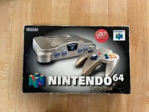 Nintendo 64 Gold Video Game Consoles for sale | eBay