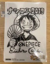 Buy One Piece Monkey D Luffy Plastic Card Autographed By Art Desk Pad ...