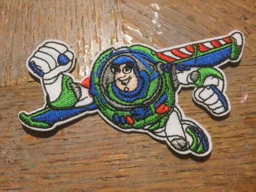 Buzz Lightyear Embroidered Patch Iron On 4"x2.75" | eBay