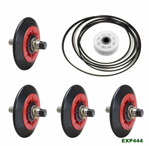4560EL3001A 4581EL3001A 4400EL2001F Dryer Drum Roller Belt Pulley Kit ...