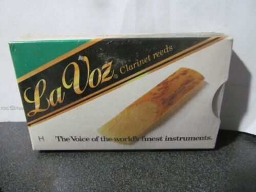 Lavoz by Rico clarinet reeds Box of 10 Hard NOS | eBay