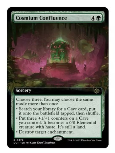 Cosmium Confluence - EXTENDED ART - Lost Carverns of Ixalan - LCI - MTG ...