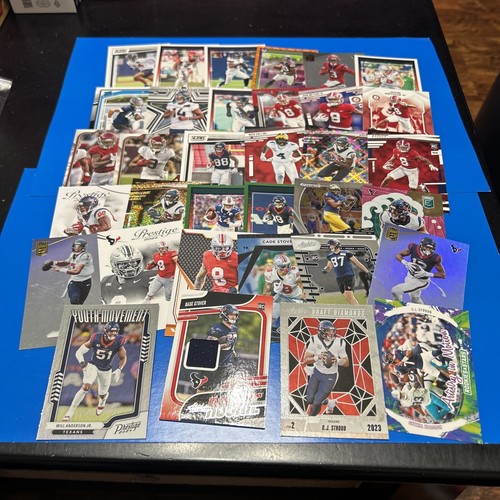 2023 CJ Stroud Nico Collins Texans Rookie Cade Otton Jersey ++ 34 Card ...