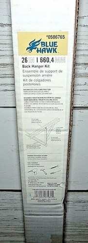 New 26" Blue Hawk Back Hanger Kit #0586765Silver Steel garage door ...