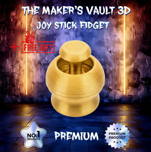 Spring Loaded Joystick Fidget desk Toy Clickable Anxiety Tool Sensory ...