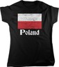 Threadrock Women's Polska Polish Flag T-shirt Poland Pride | eBay