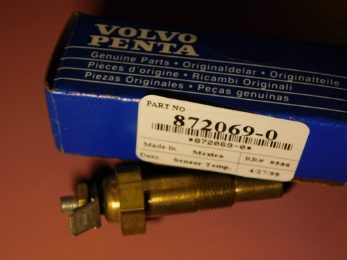 VOLVO PENTA 872069 ENGINE TEMPERATURE SENSOR GENUINE OE **BRAND NEW ...