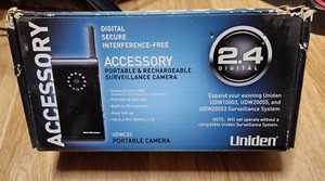 Uniden UDWC23 Indoor Wireless WIFI Camera With Charger - NEVER CONNECTED!