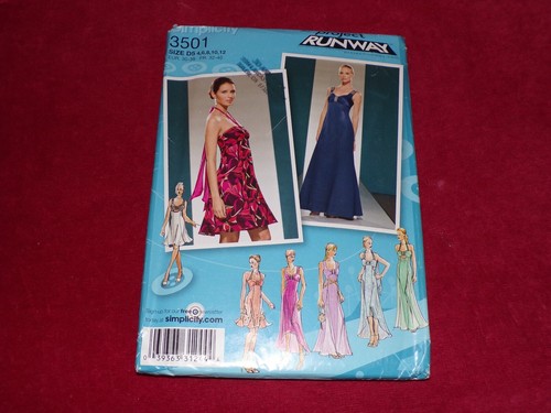 Project Runway Dress 4 To12 Sewing Pattern Simplicity 3501 See Full ...