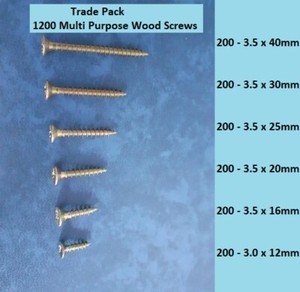 trade pack screws products for sale | eBay