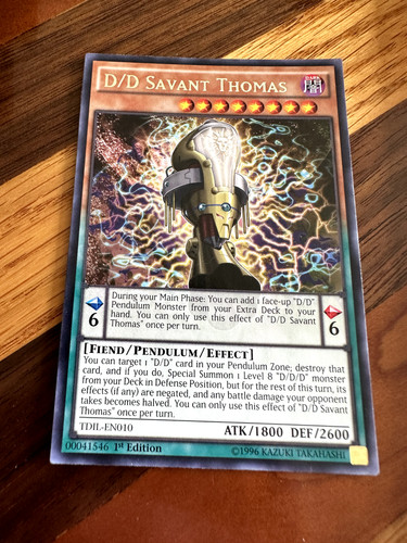 D/D Savant Thomas TDIL-EN010 1st Edition Rare NM + BONUS | eBay
