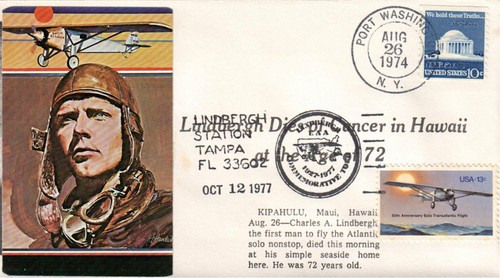 Charles Lindbergh Ardee Dual Event Cover (13719771710003) | eBay