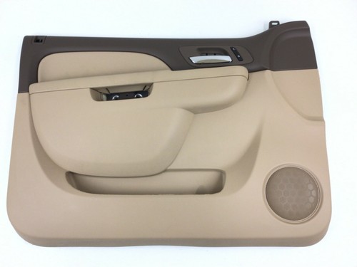Chevrolet Avalanche GMC SUV Tan front Driver Door interior Trim Panel ...