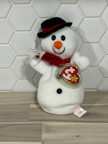 Ty Beanie Baby - SNOWBALL the Snowman New With Hang Tag NWT 8421042012 ...