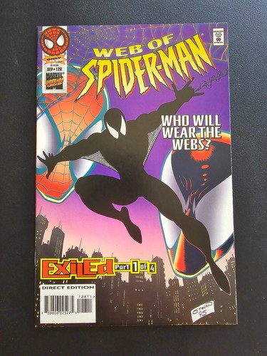 Marvel Comics Web of Spiderman #128 September 1995 Steven Butler Cover ...