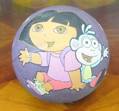 Dora the Explorer Themed Basketball Full Sized Adult Six Flags Theme ...