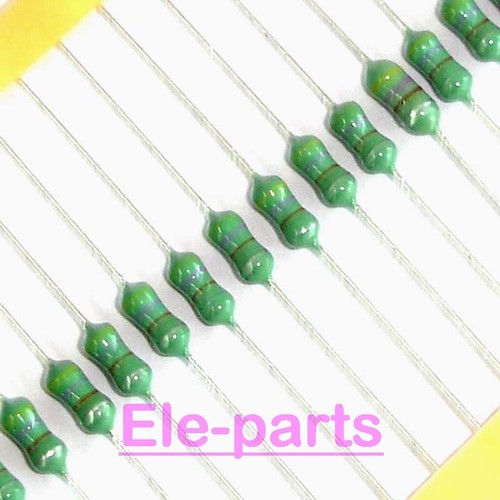 1000 PCS 470uH 1/2W 0410 Color Ring Inductor Axial Wheel inductance 0 ...