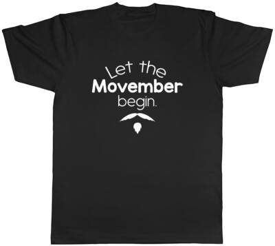Movember T Shirt for sale | eBay