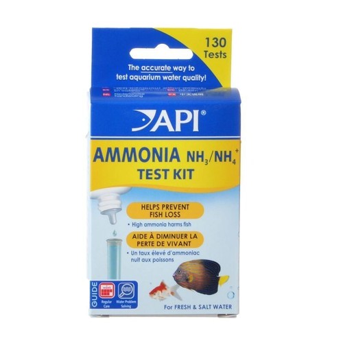 API Ammonia NH3/NH4+ test kit Fresh & Salt Water (130 Tests) 3 count | eBay