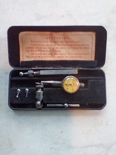 STARRETT Last Word Dial Test Indicator kit 711E 711.001 | eBay