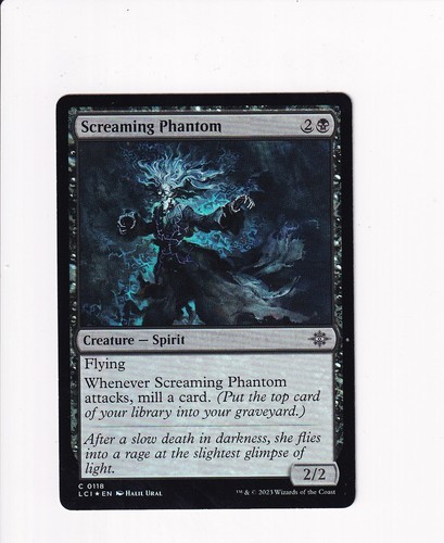 2023 MTG MAGIC THE LOST CAVERNS OF IXALAN FOIL SCREAMING PHANTOM | eBay