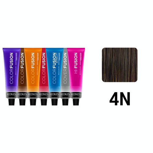 REDKEN Color Fusion Multi- dimensional Permanent Color (4N) | eBay