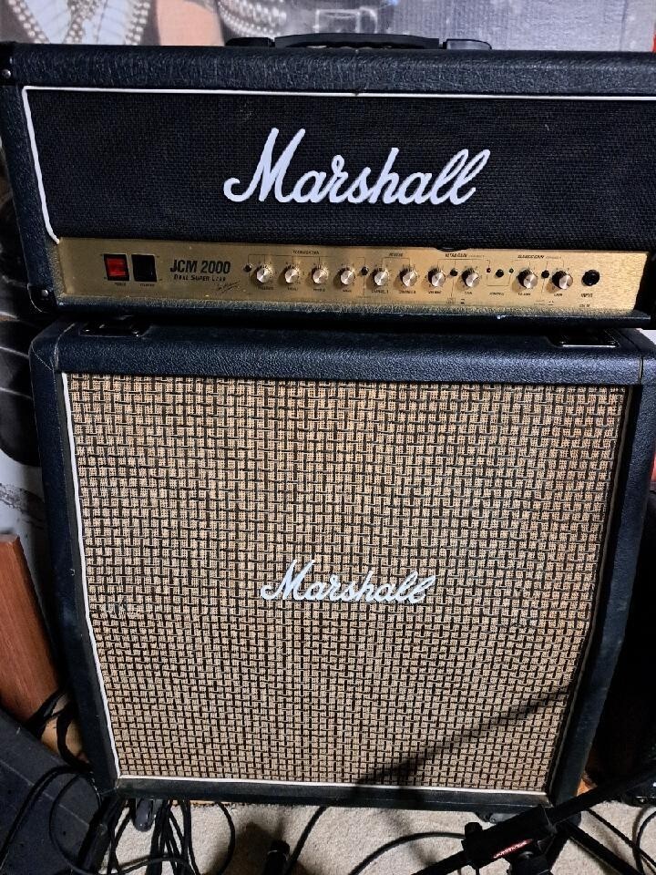 Marshall Half Stack Mg100hdfx Mg412a Cabinet | Cabinets Matttroy