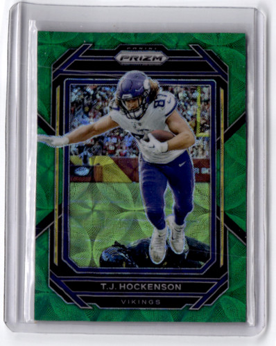 2022 Panini Prizm Green Scope Prizm /75 TJ Hockenson #100 | eBay