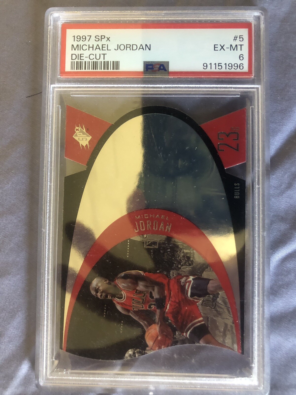 Michael Jordan 1997 SPx #SPX5 Die-Cut Price Guide - Sports Card Investor