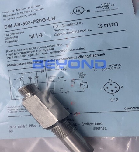 1PC NEW FOR Continex Proximity Switch Sensor DW-AS-503-P20G-LH | eBay