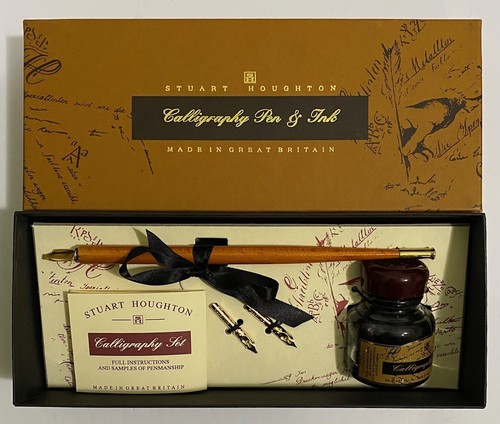 STUART HOUGHTON CALLIGRAPHY SET, MADE IN GREAT BRITAIN | eBay