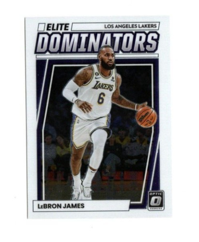2022-23 Donruss Optic Basketball LeBron James ELITE DOMINATORS #22 | eBay