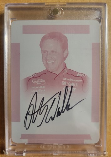 2017 National Treasures Rusty Wallace Autograph 1/1 Legendary Signature ...