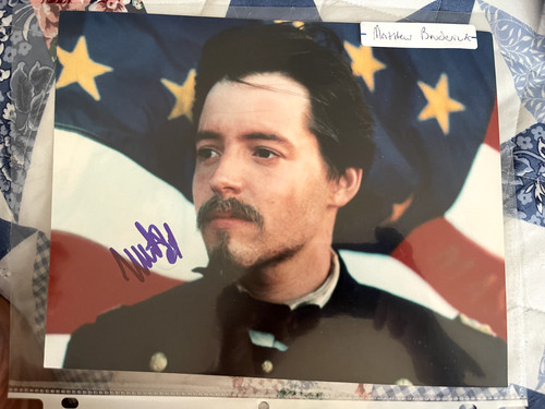 Matthew Broderick signed autograph 8x10 photo Glory Biloxi Blues ...