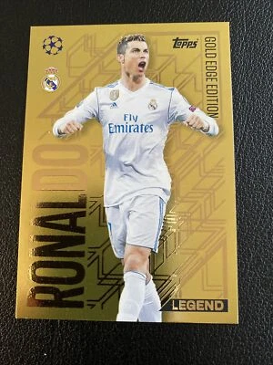Cristiano Ronaldo Gold Edge Edition Card # | Grelly UK