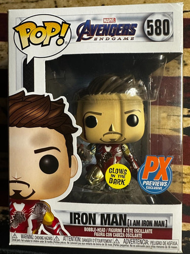 FUNKO POP # 580 Iron Man PX Previews Exclusive | eBay