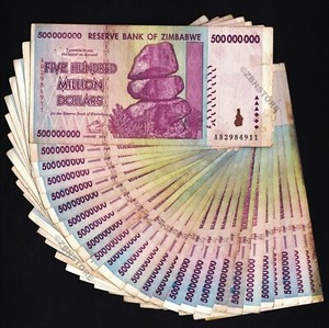 Zimbabwe Z$500 Million ZWD for sale | eBay