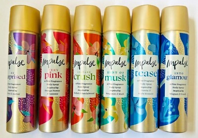 Impulse Musk Body Sprays & Mists for sale | eBay