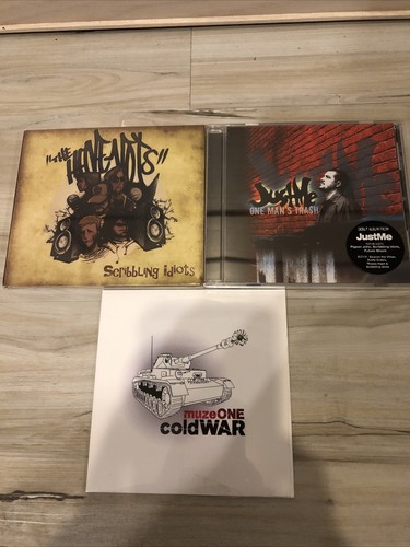 Christian Hip Hop LOT of 3 Scribbling Idiots Illect Rap Muze One Just Me | eBay