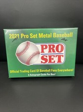 2021 Pro Set Metal Baseball Checklist, Set Details, Boxes, Reviews, Date