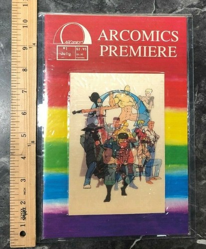 VINTAGE COMIC BOOK Arcomics Premiere #1 Rainbow 3D | eBay