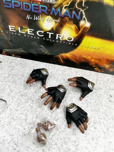HT Electro Hands Accessories Figure Hot Toys 1：6 MMS644 Spider-Man: No ...