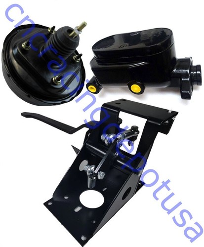Universal 90 Degree Under Dash Power Brake Pedal w/ Booster Master ...