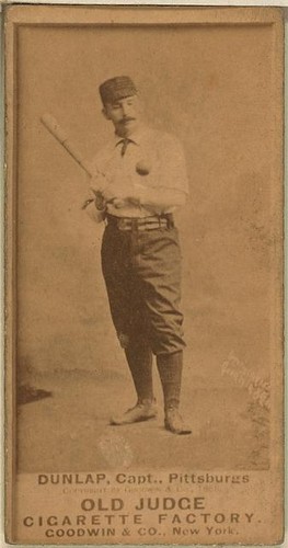 Photo:Fred Dunlap, Pittsburgh Alleghenys, baseball photo,1887 1 | eBay