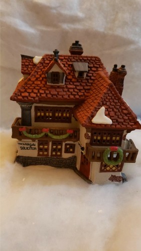 Dept 56 Dickens Village David Copperfield 1989 MR. WICKFIELD SOLICITOR ...