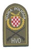 🔴CROATIA ARMY - HVO STUDENT COMPANY - LJUBUSKI, rare sleeve patch from ...