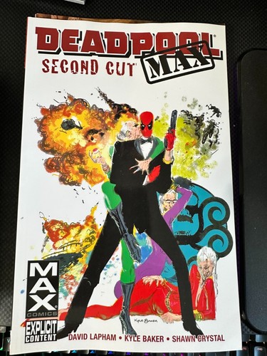 Deadpool MAX Second Cut Marvel TPB BRAND NEW David Lapham & Kyle Baker ...